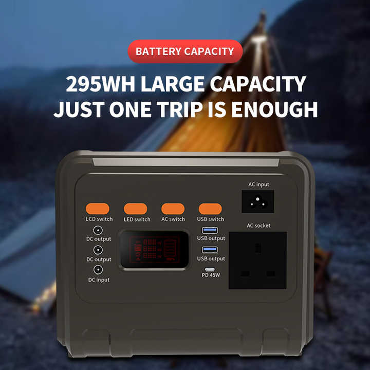 5000W Portable Solar Power Station - Reliable Outdoor Energy