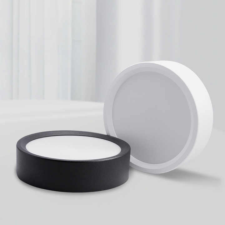 Slim round LED Downlight Iron Body Surface Mounted Decorative Light for ...