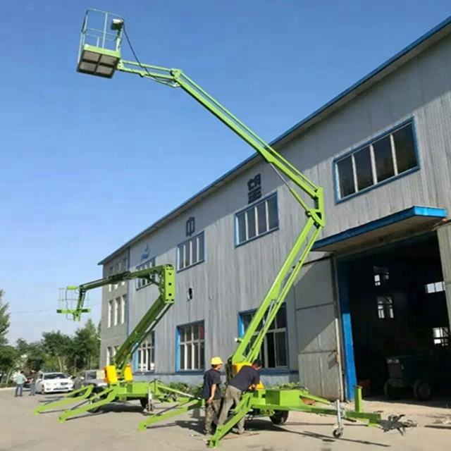 Boom Lift Flexible Arm Rotation Extended Reach for High Altitude ...