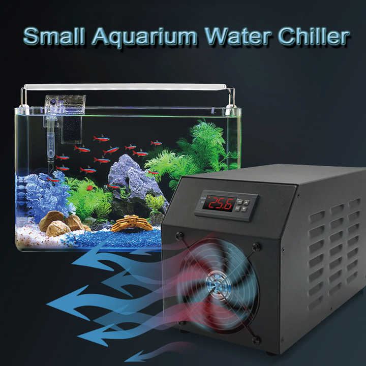 ICEGALAX Small 60L Aquarium Display Water Chiller for Fish Tank Mini ...