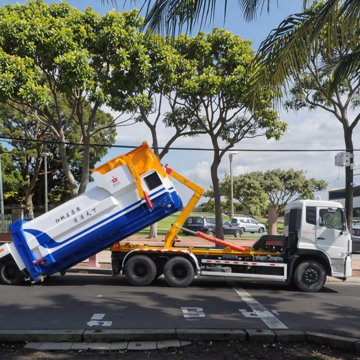 High-Efficiency HOOK Arm Garbage Tow Truck High Performance Wreckers ...