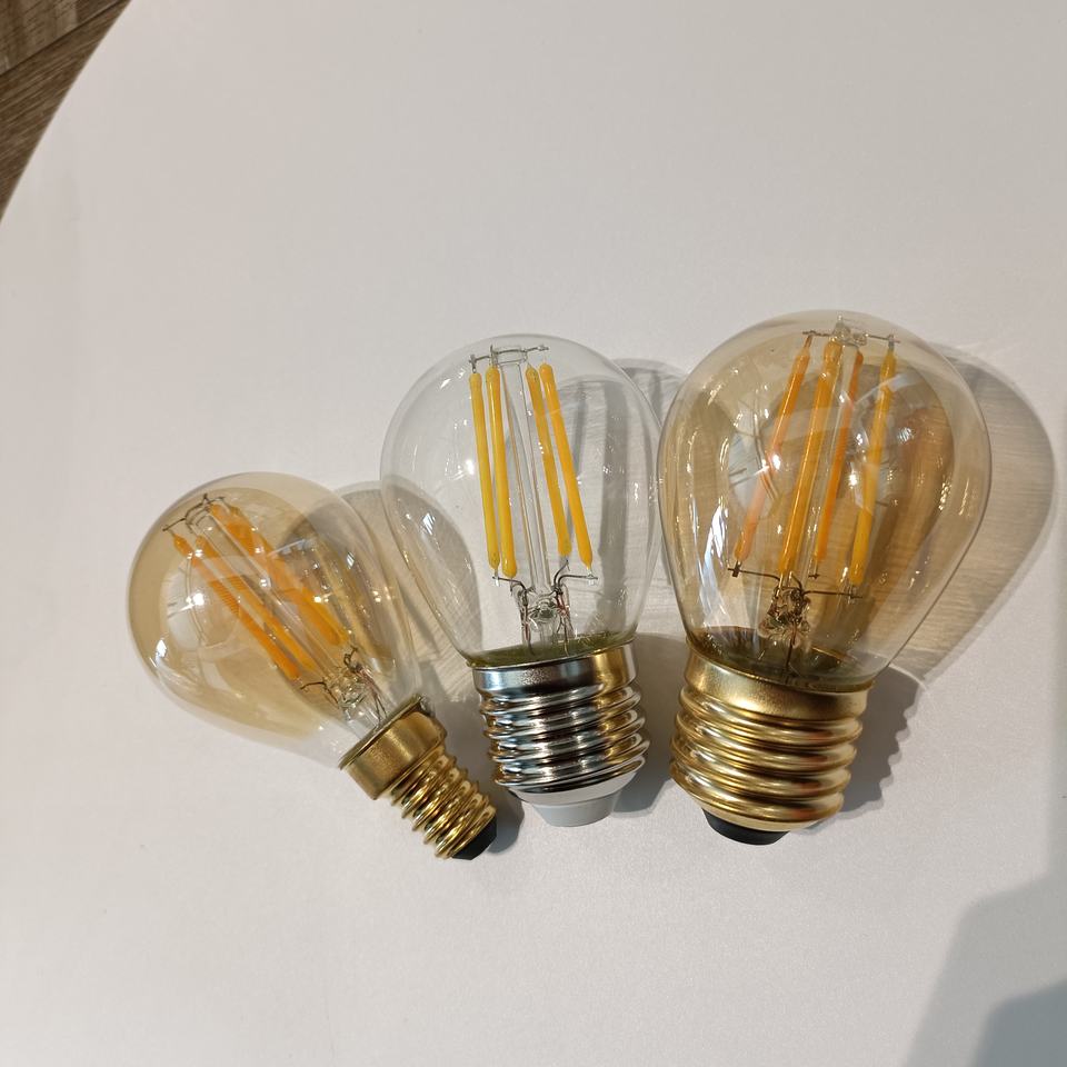 Yourlux G45 LED Filament Bulb 4W/6W/8W E14/E27/B22 Base Residential AC ...