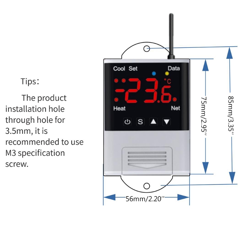 DTC1201 Digital Thermostat Temperature Controller