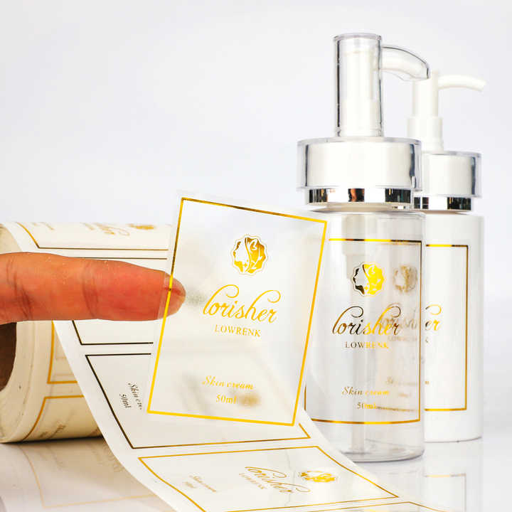 Customized Cosmetic Labels - Durable & Waterproof Stickers