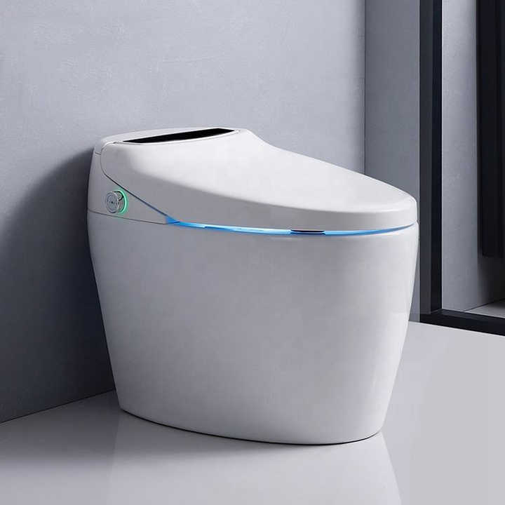 Modern Inodoro Con Sensor Bathroom Intelligent Heated Smart Sensor Auto ...