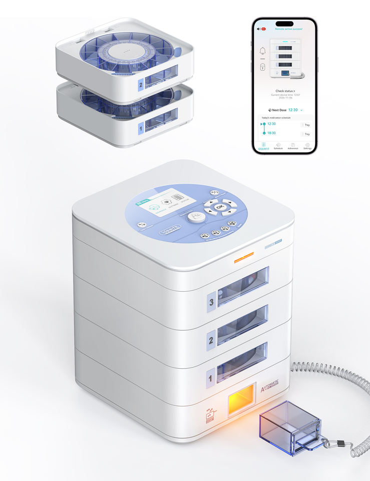 Smart Medicine Dispenser: Prevent Overdose & Expiry with Real-Time ...