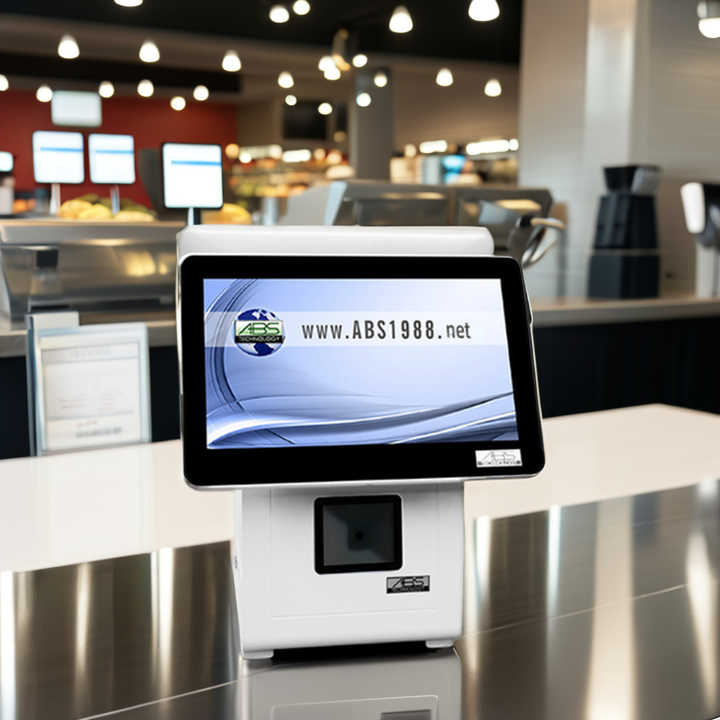 Dual Screen Desktop POS Terminal System All-in-One Business Cash ...
