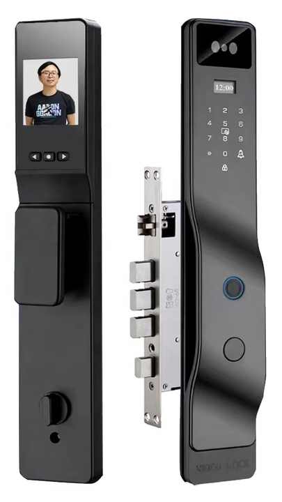 3d Face Recognition Automatic Door Lock Wifi Home Stainless Steel ...