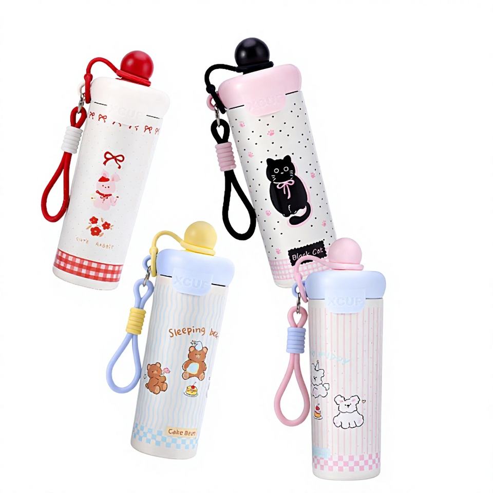 Cartoon-style Large-capacity Straw Cup Floating Ball High-grade 316 ...