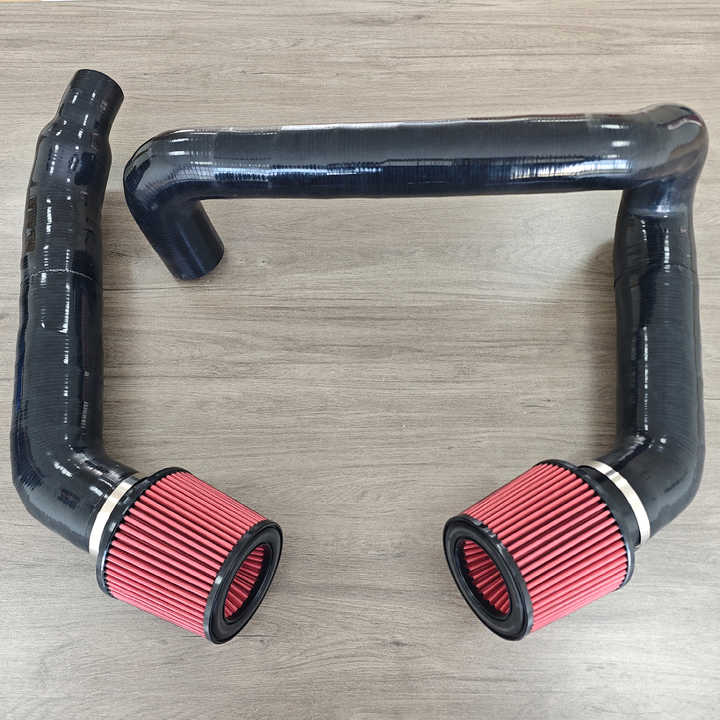 AKS Air Intake for BMW M3 M4 Front Mount Silicone Intakes S58 G80 G82 ...