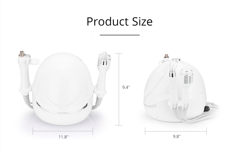 ₩270652에서 Led 마스크 여드름 흉터 제거 미세 박피기 진공 스프레이 페이셜 케어 진피 초음파 헤드 머신 5 In1 Dhgate