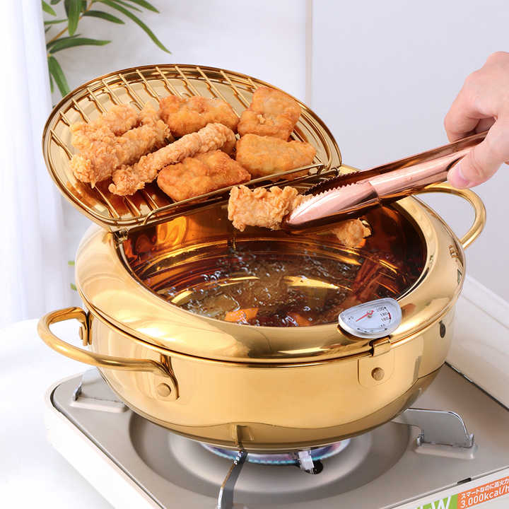 SUS 304 Kitchen Cookware - Tempura Chicken Stainless Steel