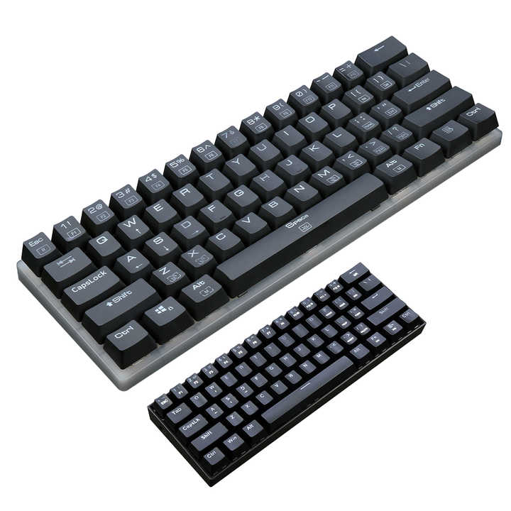 Factory redragon K605 Big 60 61 key Teclado Blue Switch Led RGB Black ...