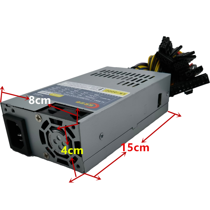 Gold Rated 600w Mini Power Supply Supports Full Plug-in Interface Flex ...