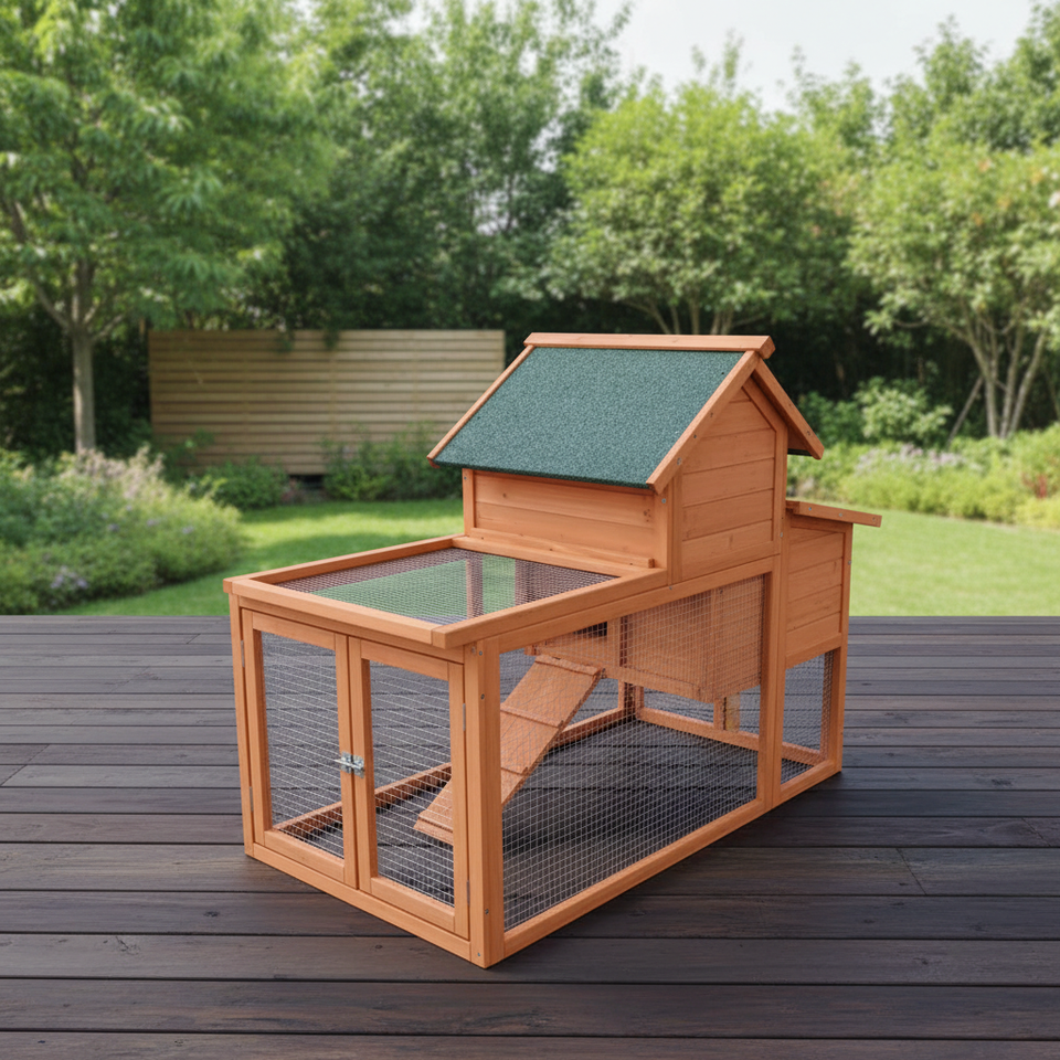 High End Multi Level Wooden Eco Friendly Durable Luxury Chicken Coop ...