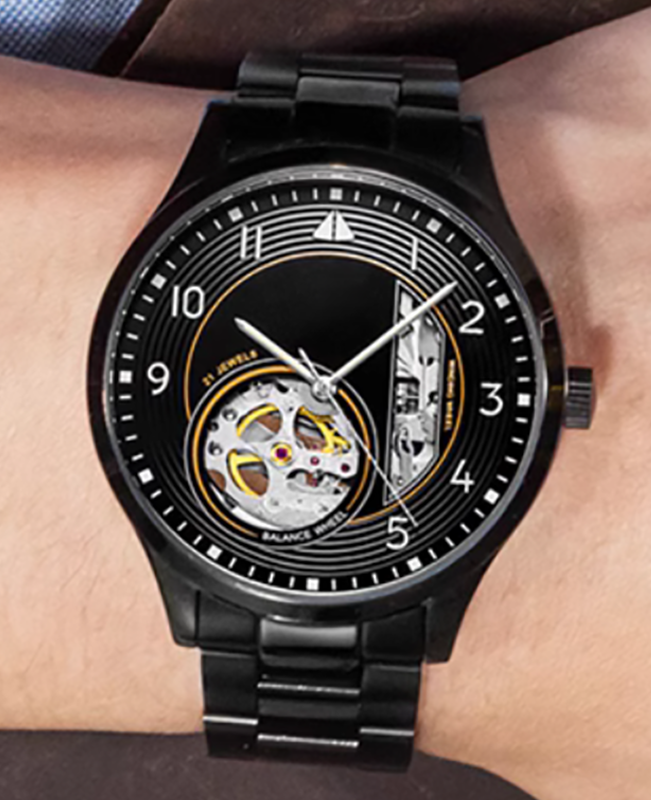 Factory Batch Custom Full Stainless Steel Case Skeleton Flywheel Japan ...