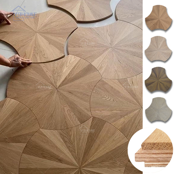 Spanish High End Indoor Solid Oak Natural Floating Hardwood Flooring ...