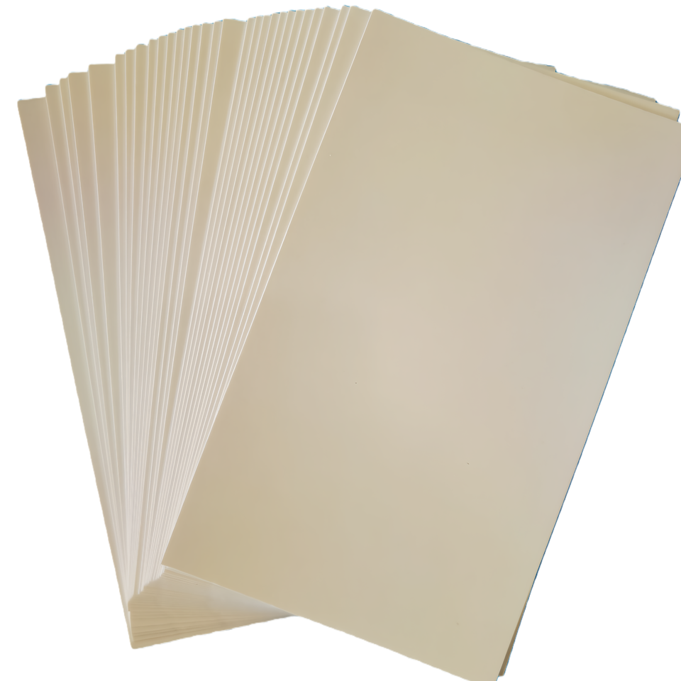G004 White Low Gloss Fingerprint Backing Sheet| Alibaba.com