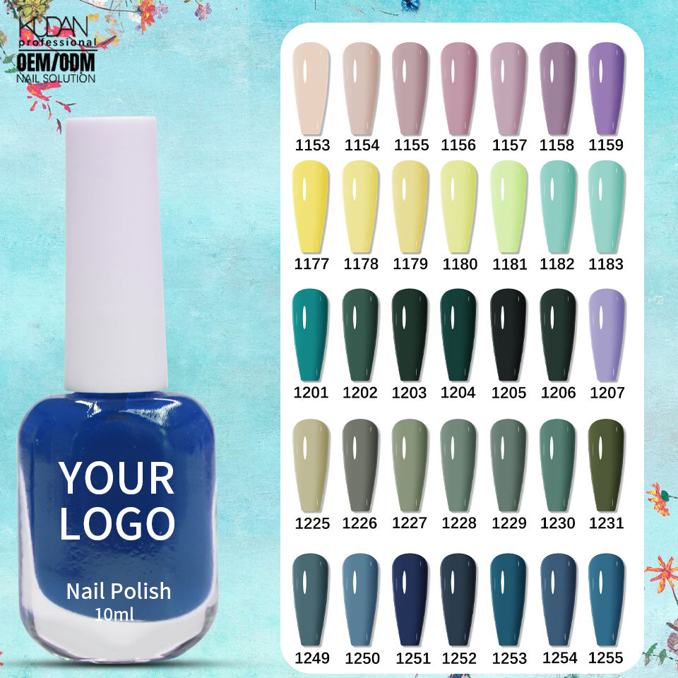 Kudan Nail Polish 2026 3000 Colors Oil Base Nail Polish 1Kg 1Color ...