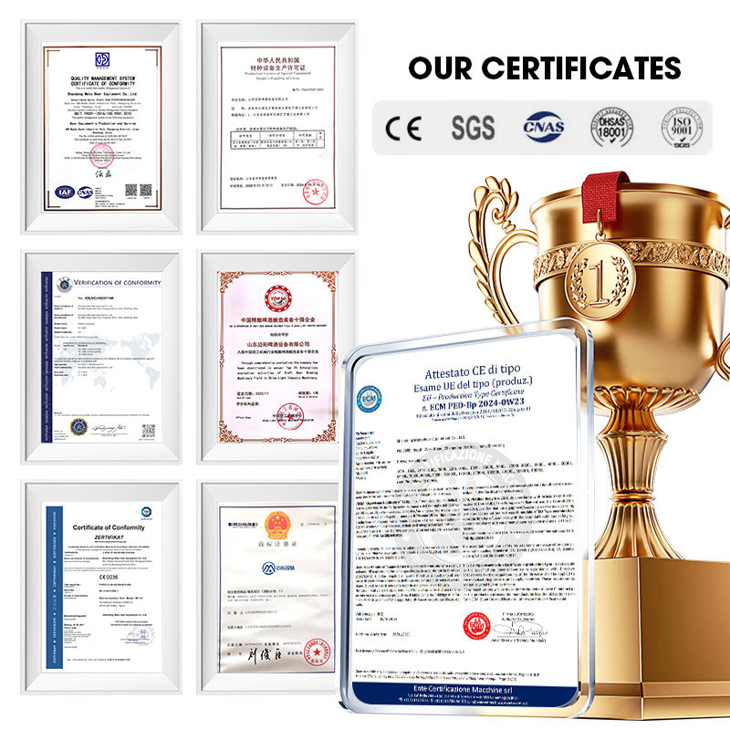 Turnkey Brewery Equipment Brewing Machine with Stainless Steel 304/316 ...