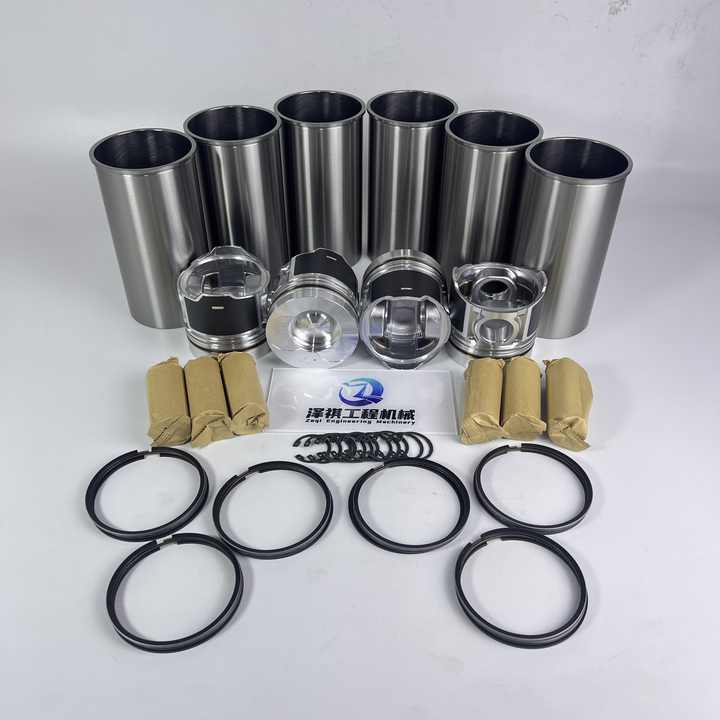 Doosan Construction Machinery Diesel Piston Kit Doosan DE12TIS D1146 ...