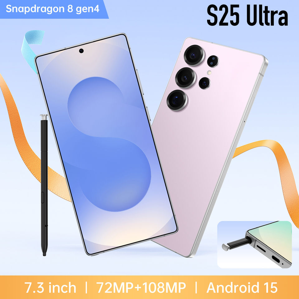 2025 S25 Ultra 5G Dual SIM Mobile Phone 16GB+1TB Storage 4K LED Display ...