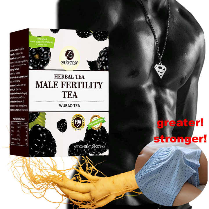Flavor Herbs Man Health Tea Boost Male Fertility Kidney Tea Maca ...