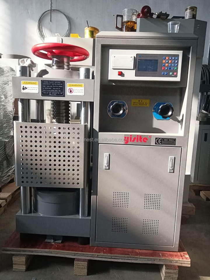 2000kn Digital Display Manual Screw Concrete Compression Testing ...