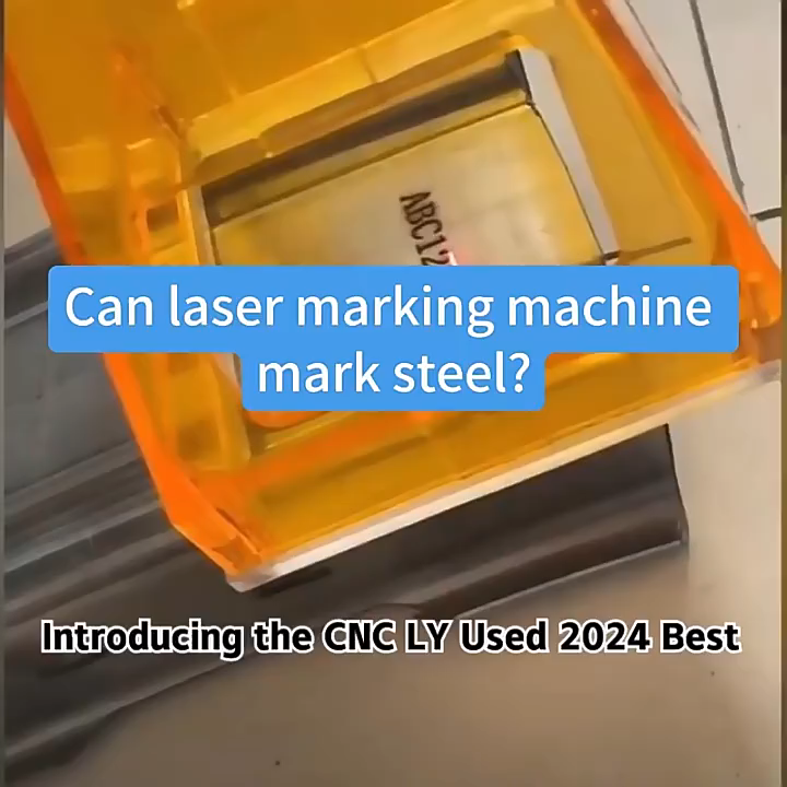CNC LY Portable 30W Laser Marking Machine for Metal & Plastic