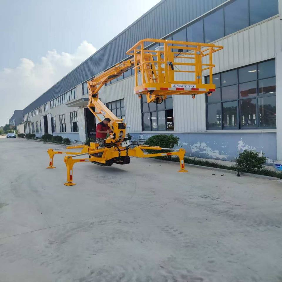 XYZLIFT Boom Lift Trailer Outdoor Aerial Work Platform Hydraulic Boom ...