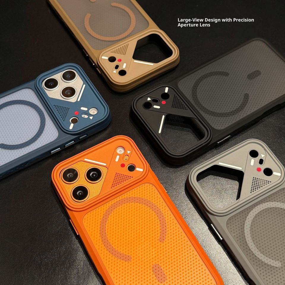 Fashion Mesh armor Design Magnetic Skin-Feel Shockproof Protective ...