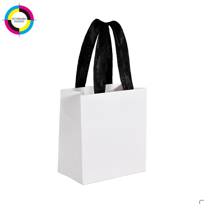 Customized Designer Logo Printed Shopping Paper Bag Luxury Packaging ...