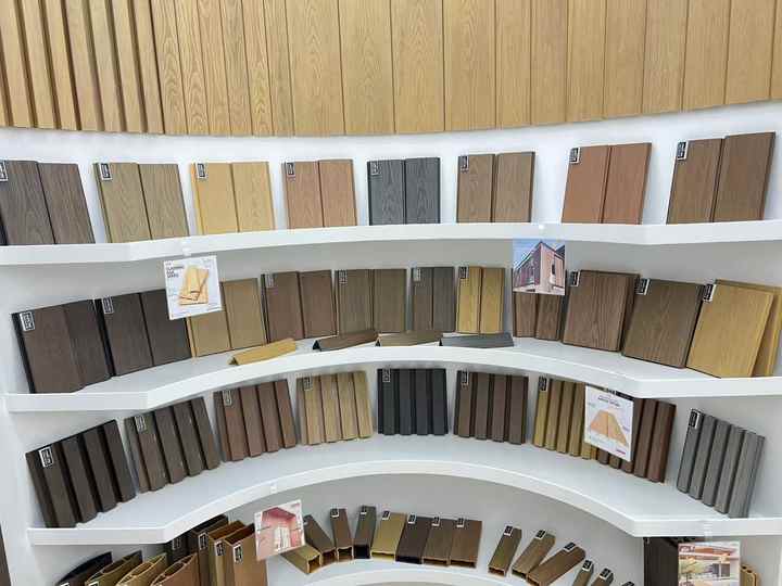Exterior Wall Cladding Wood Composite WPC Panels Plafon Pvc Decoration ...