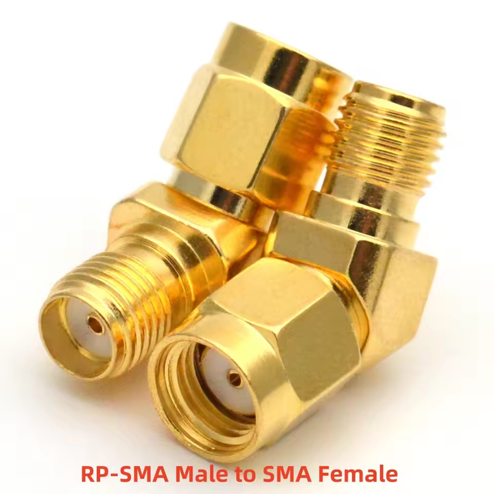 SMA to SMA Adapter 45 135 Degree PR SMA Male to RP-SMA Female RF ...