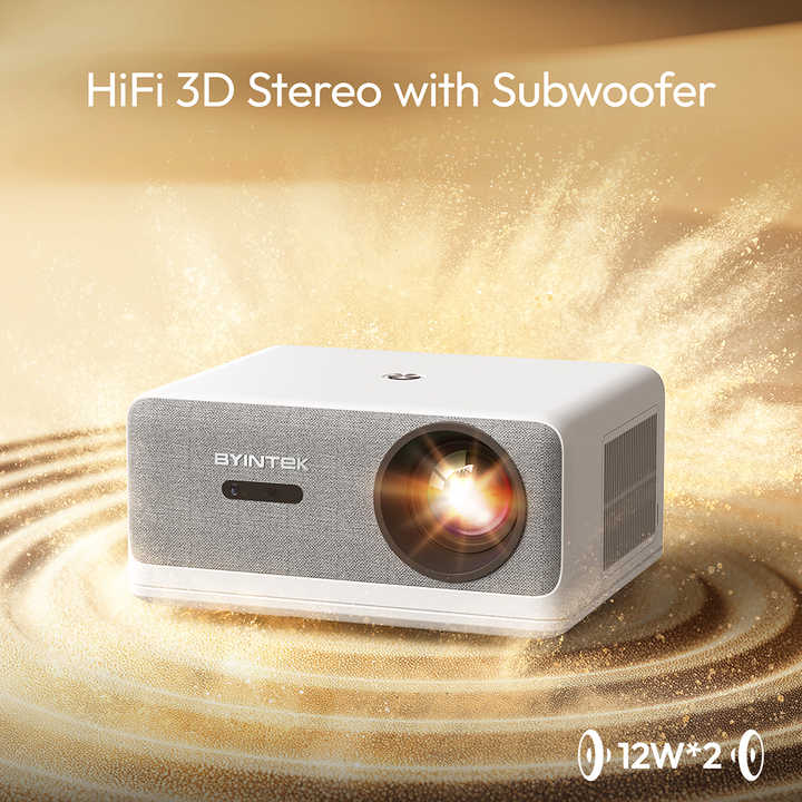 BYINTEK LOVE U14 - Smart Dust-Proof Projector for Cinema