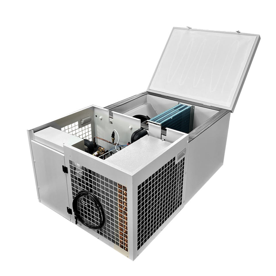 Roof-mounted Monoblock Condenser Refrigeration Condensing Unit for Cold ...