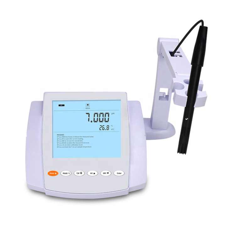 Laboratory pH Ion Benchtop Meter High Precision Multi-parameter Analyzer TDS Salinity ...