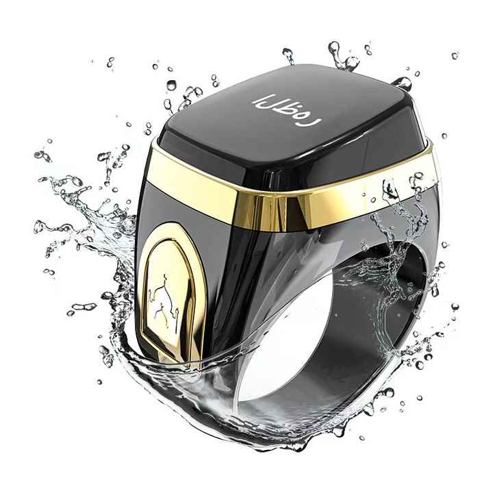 Dhikr Tasbih Electron Smart Praise Prayer Ring for Men Waterproof ...