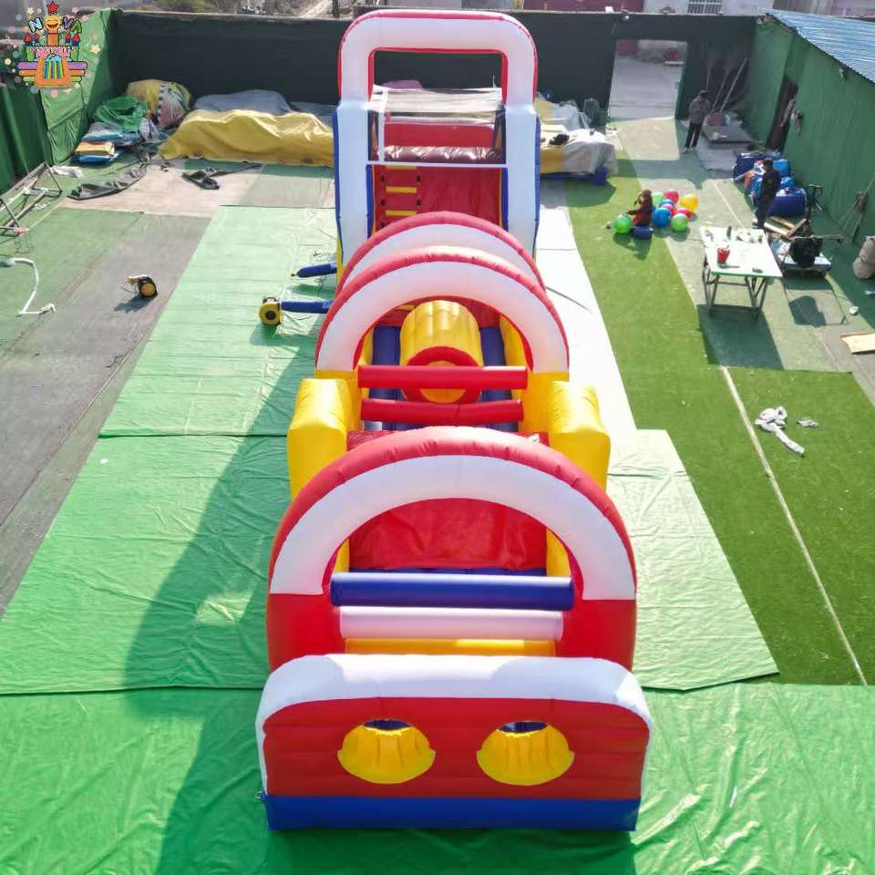 Nova Outdoor Game Inflatable Playground Challenge Race Obstacle Course ...