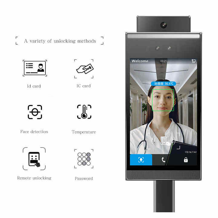 Face Recognition Access Control System SIP Video Call Remote Door ...