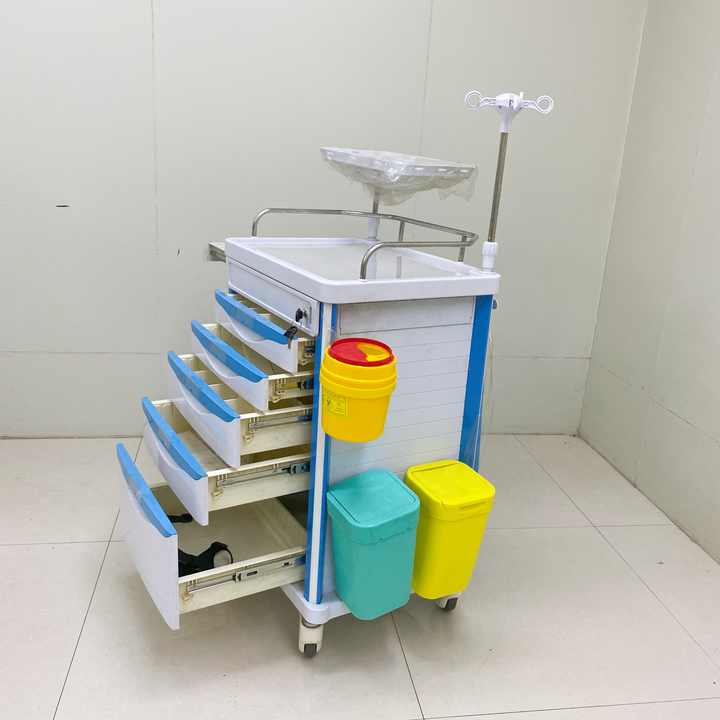 Hospitals Use ABS Carts, Including Nurse Carts, Ward Carts, Treatment ...