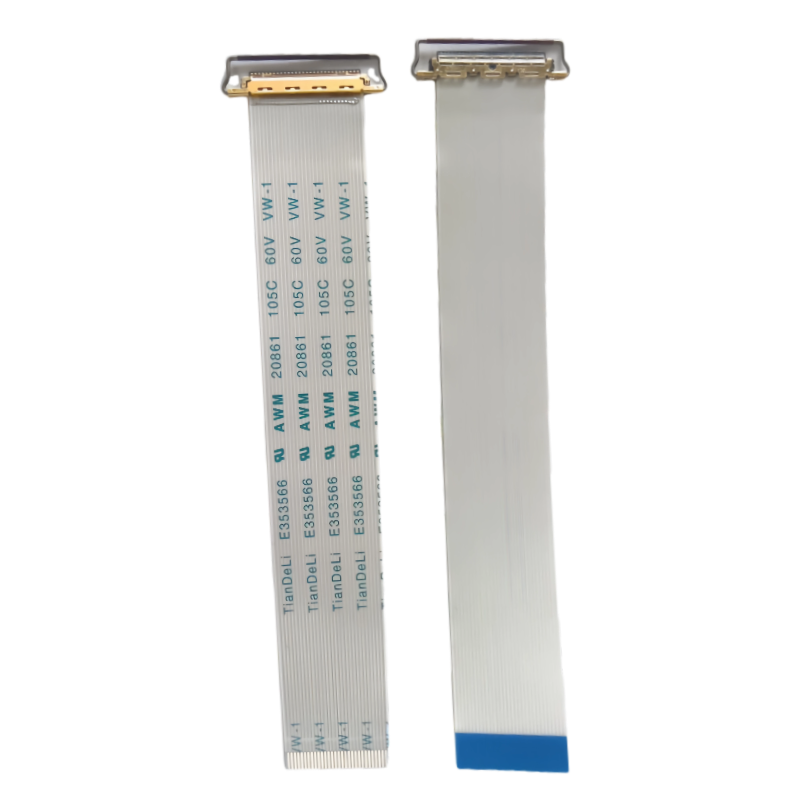 EDP Screen Wire with for Metal Head FPC Flexible Cable 0.5mm 30p40pLVDS ...
