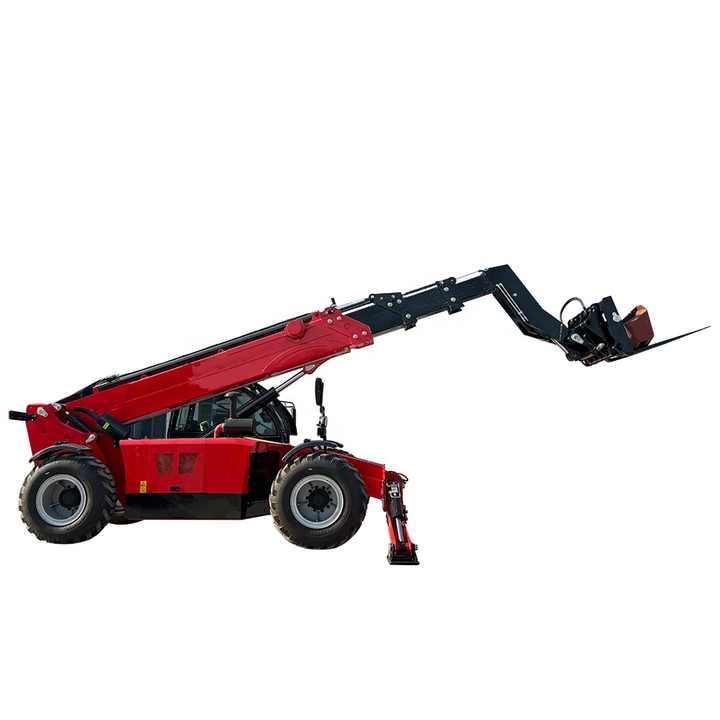 Rough Terrain Telehandler with Telehandler Loader Telescopic Forklift ...