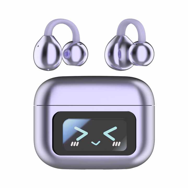 AI Smart Screen Touch Control V5.4 Gaming Sport Ear Clip Wireless ...