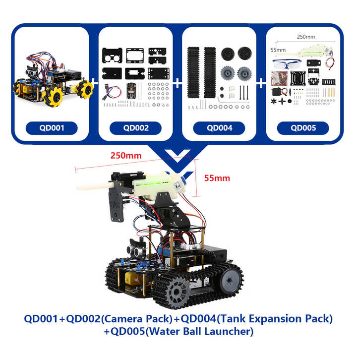 ACEBOTT ESP32 Robot Kit for Arduino - Smart Learning Tools