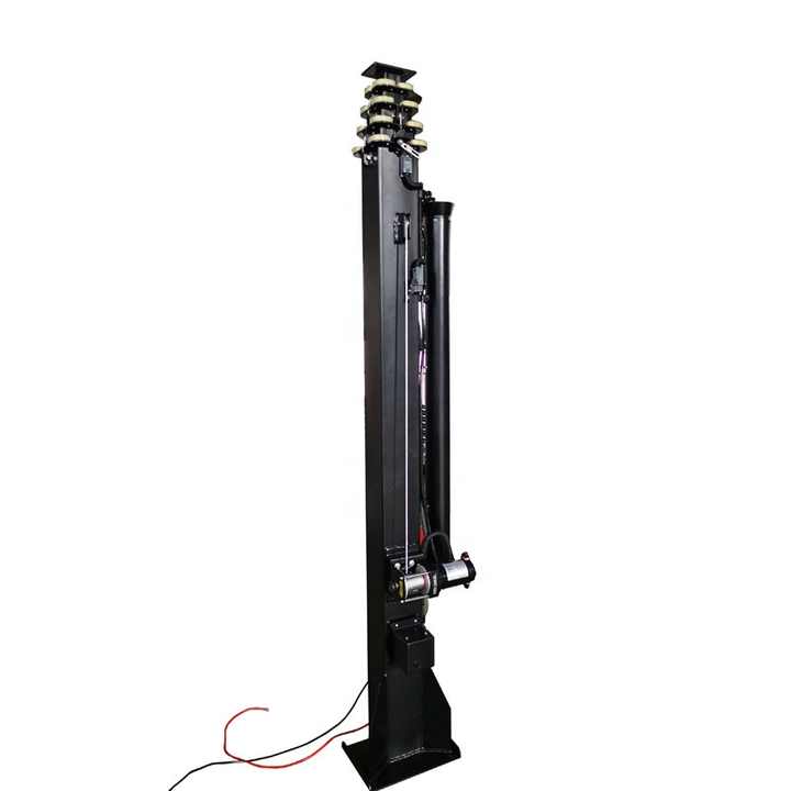 ENWEI Telescopic Mast - 6m Lifting Height for CCTV Cameras