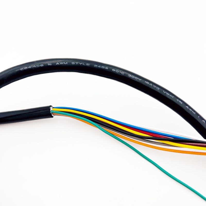 AWM Style Cable 2464 AWM 24AWG 80C 300V VW-1 Yellow Red Black UL2464 ...