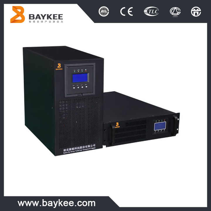 High frequency 6kva 6kw single phase ture online uninterruptible ups ...