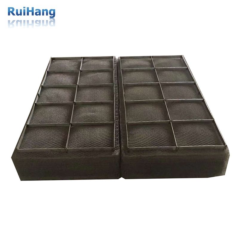 แผ่นกรองละอองน้ำมันแบบตาข่าย York Mesh 709 Demister Pad Wire Mesh ...