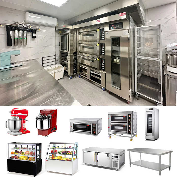 Bakery Shop Interior Design Commercial Bakery Machinery for Bread ...